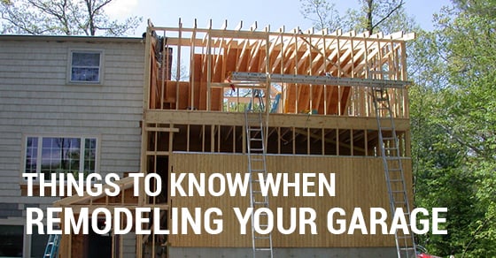 5 Things To Know When Remodeling Your Garage