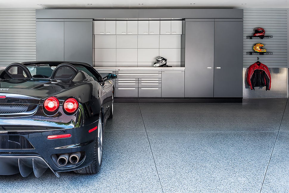 His and Hers Garages For The House of Bryan