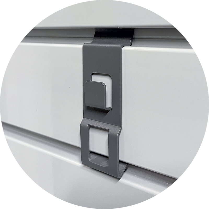 LINEA - Premium Locking Slatwall Accessories