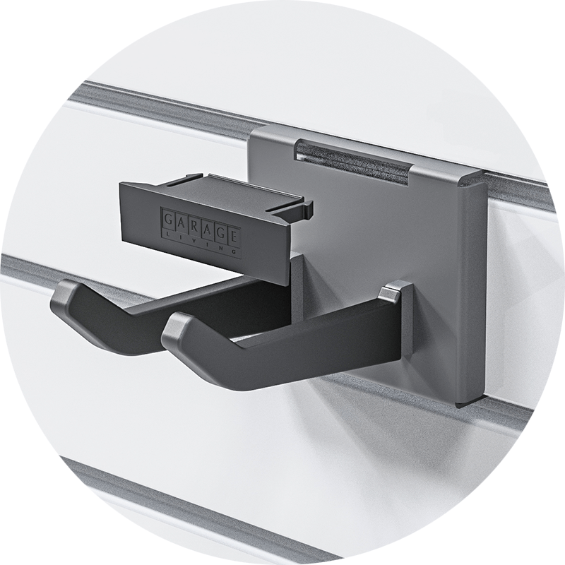 LINEA - Premium Locking Slatwall Accessories