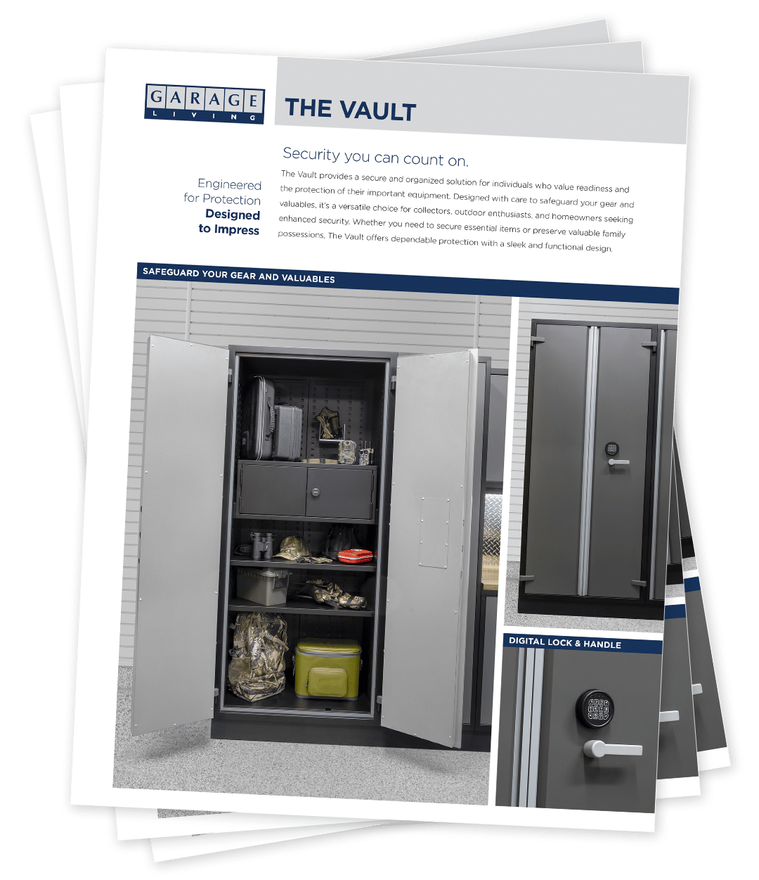 The Vault | Custom Steel Storage by Garage Living Oklahoma City