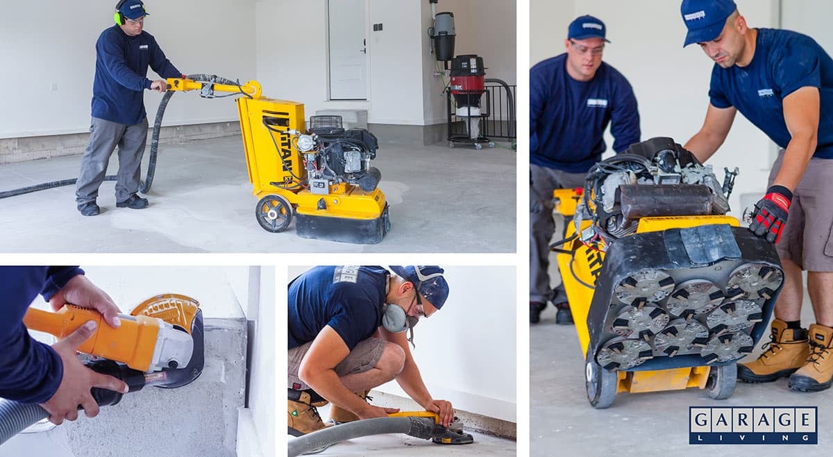 Garage Floor Coating Application Process | Garage Living