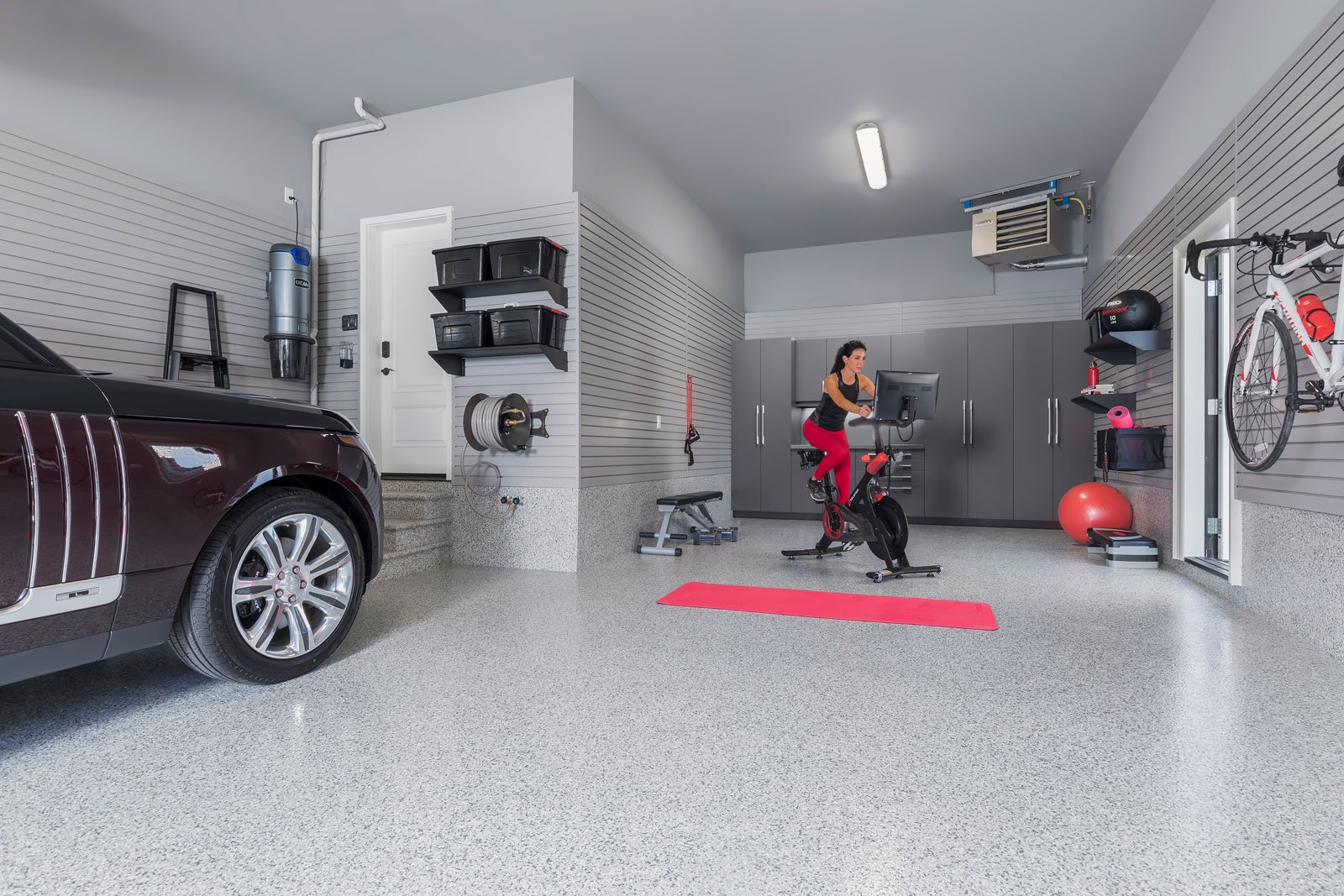 Fitness Room Garage Gallery | Garage Living